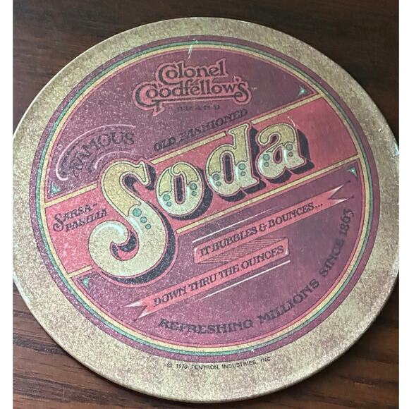Vintage | Kitchen | 979 Colonel Goodfellows Old Fashioned Soda Ad ...